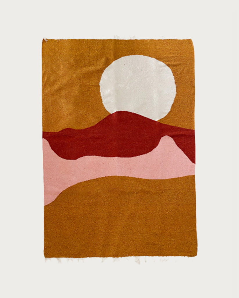 Sunset Mexican Throw Blanket | Sustainable Throw Blanket | Hesby Home Decor