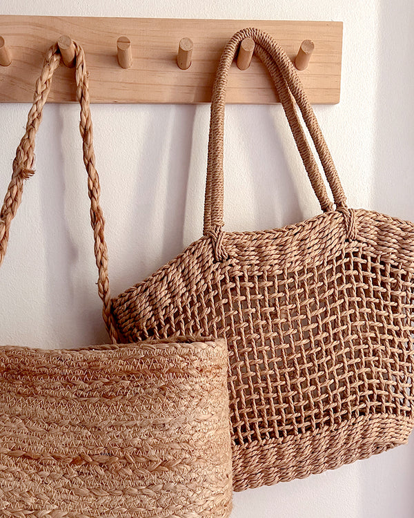 Woven Rattan Tote Bag – Hesby