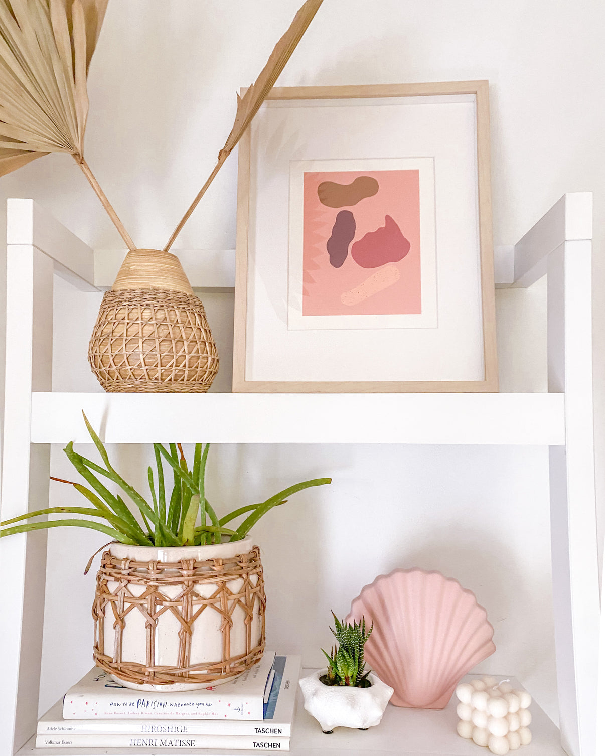 White Volcano Planter Pot | Hesby Bohemian Home Decor