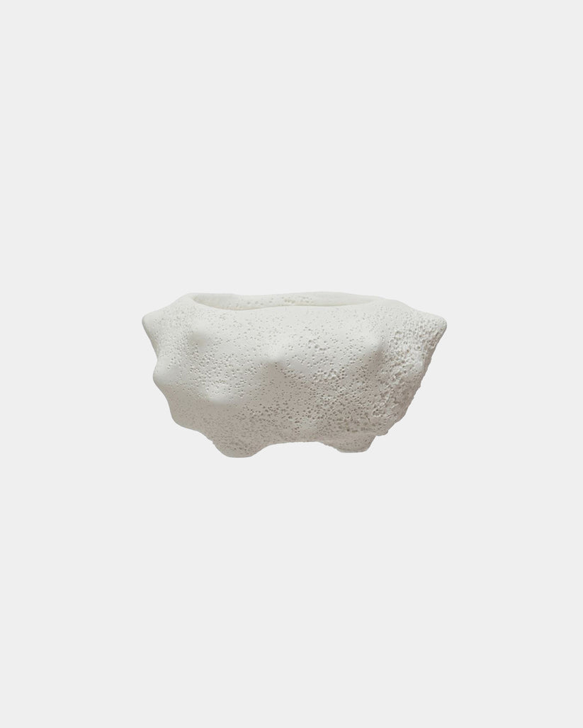 White Volcano Planter Pot | Hesby Bohemian Home Decor