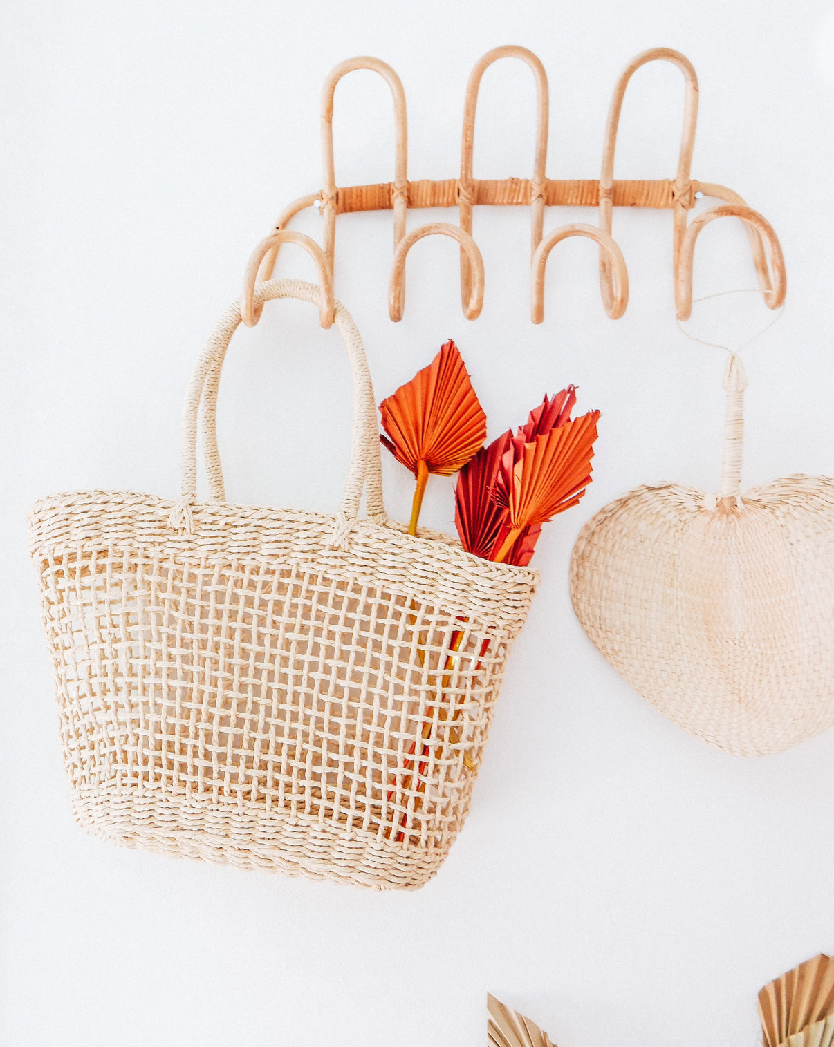 Woven Rattan Tote Bag – Hesby